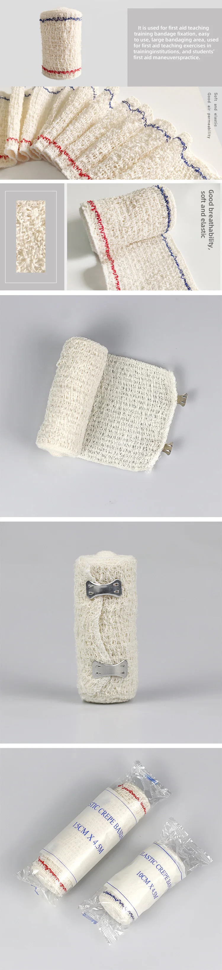 Hot Wound First Aid Medical Wrapping Compression Fixed Snap High ...