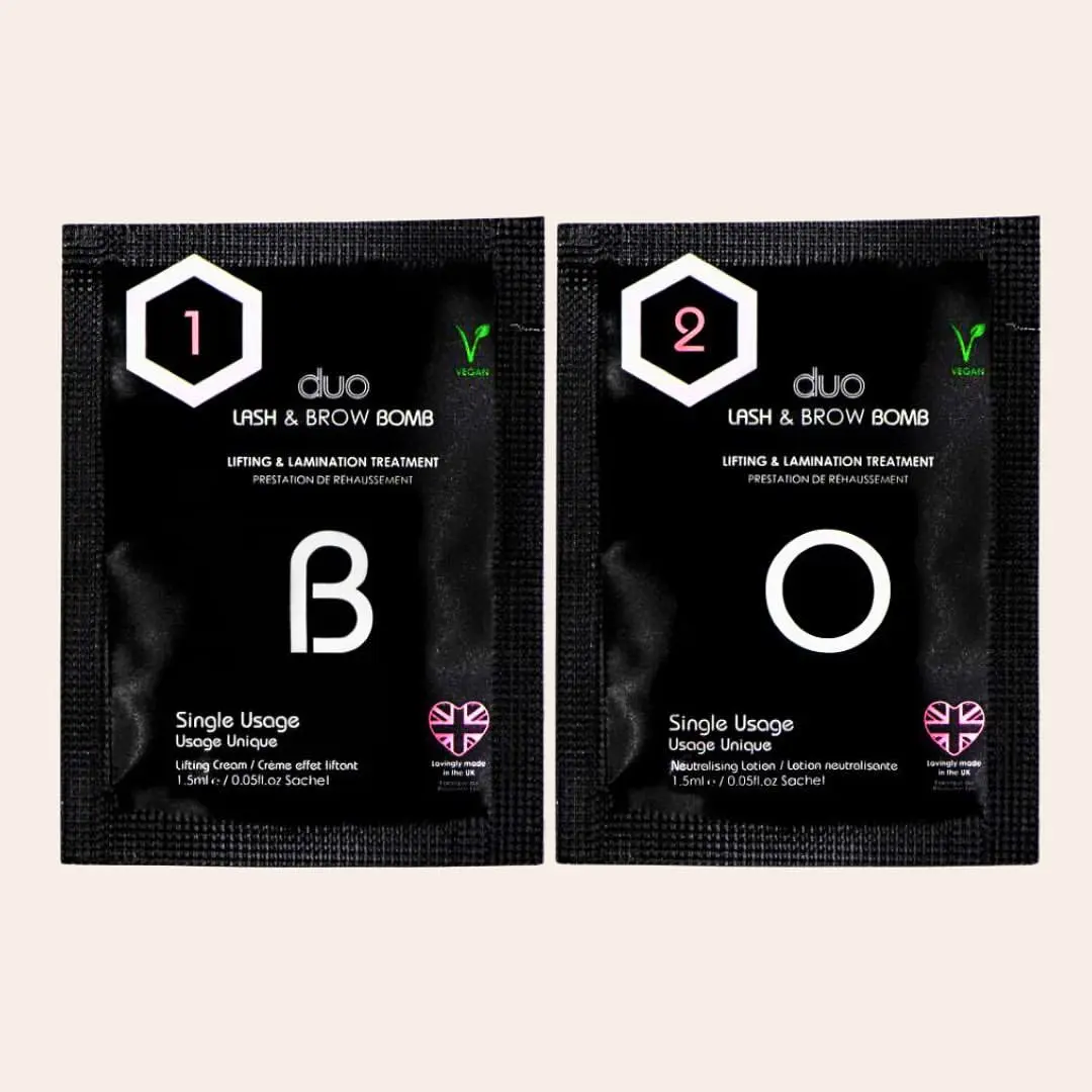 Korean Material Best Selling Lash Lift Sachet Kit Cysteamine HCL ...