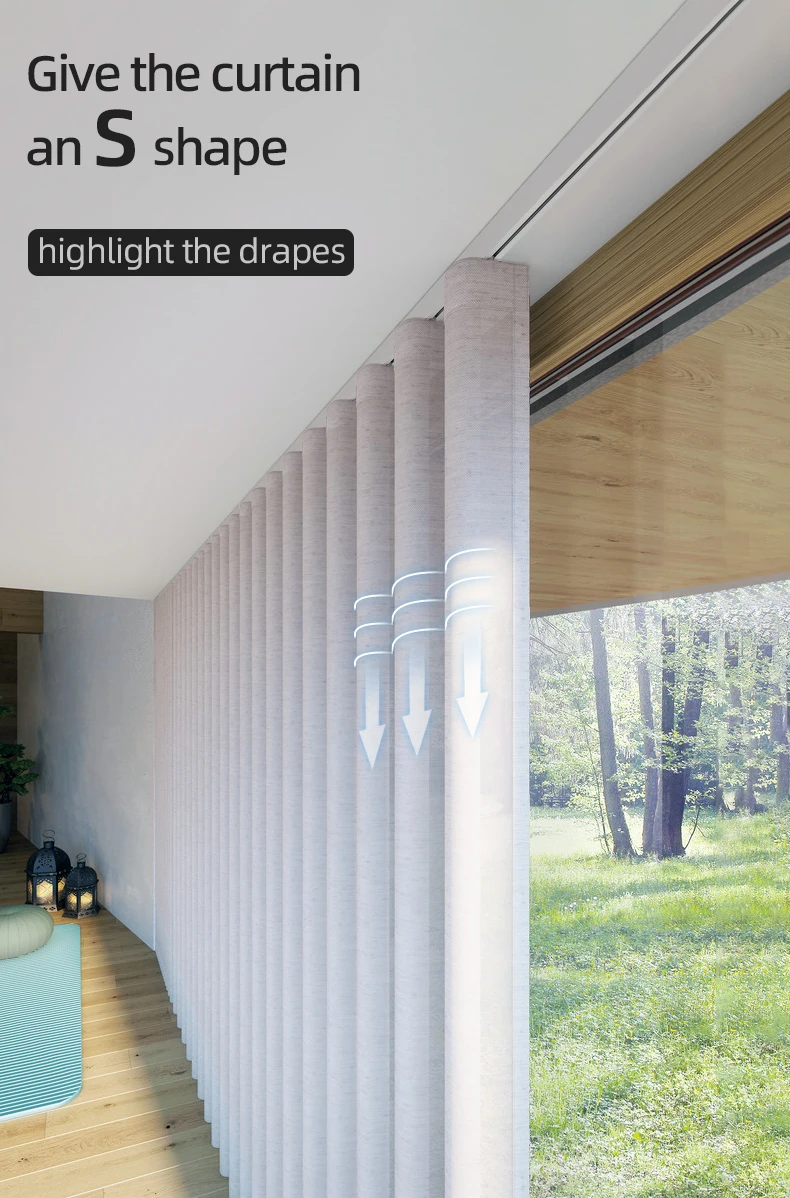 ZSTARR Metal Aluminum Drapes - Customized Ripple Fold