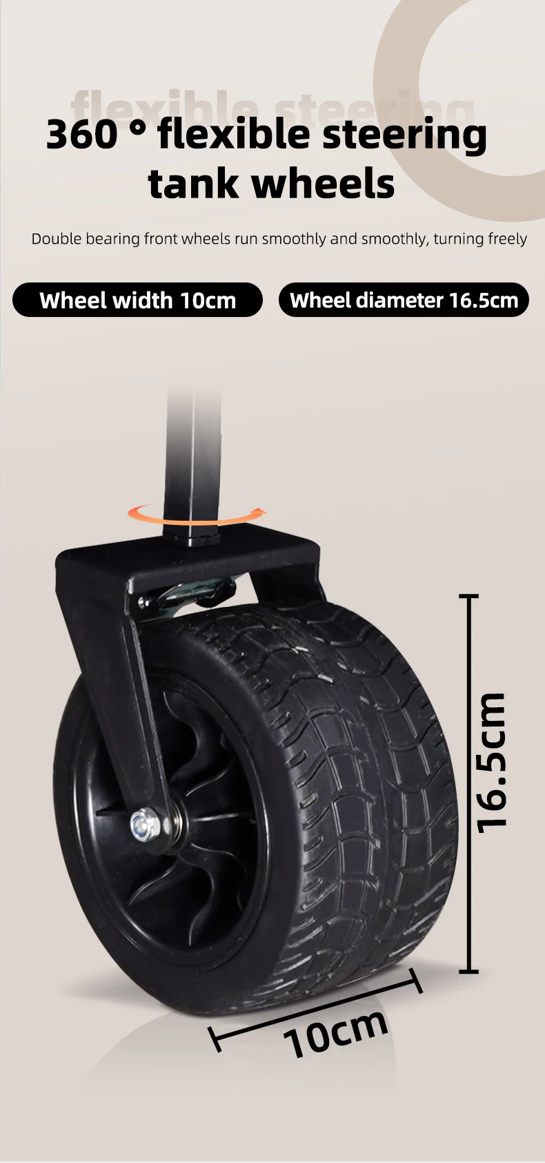 2024 Electric Beach Cart Kit - Durable & Versatile Solutions