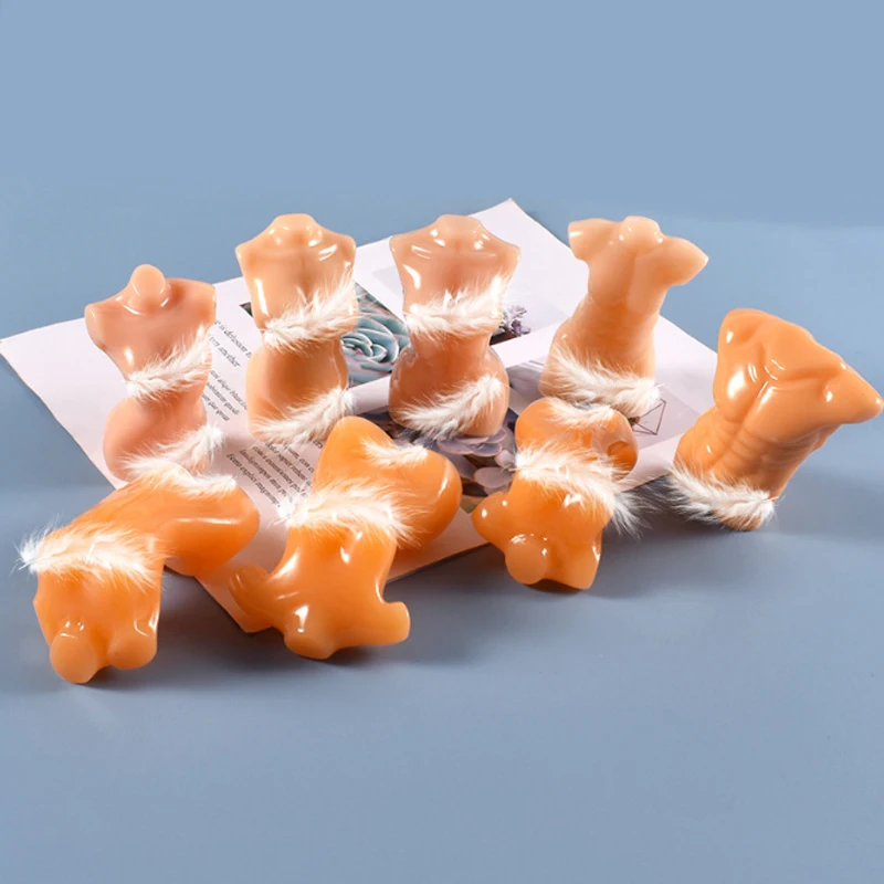 Flexible Silicone Candle Mold - Female Body Goddess Torso