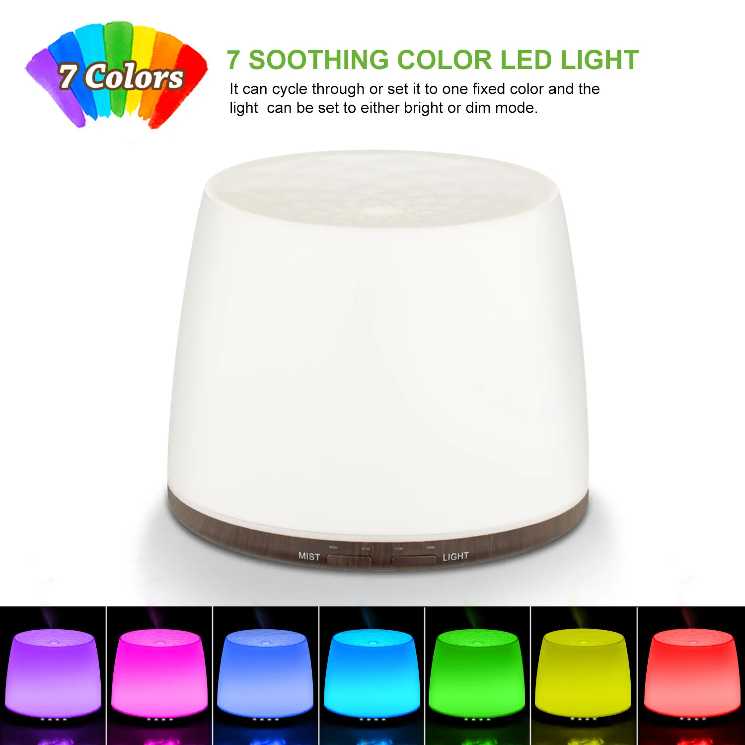 Essential Oil Diffuser,500ml Bluetooth Speaker Aroma Diffuser ...