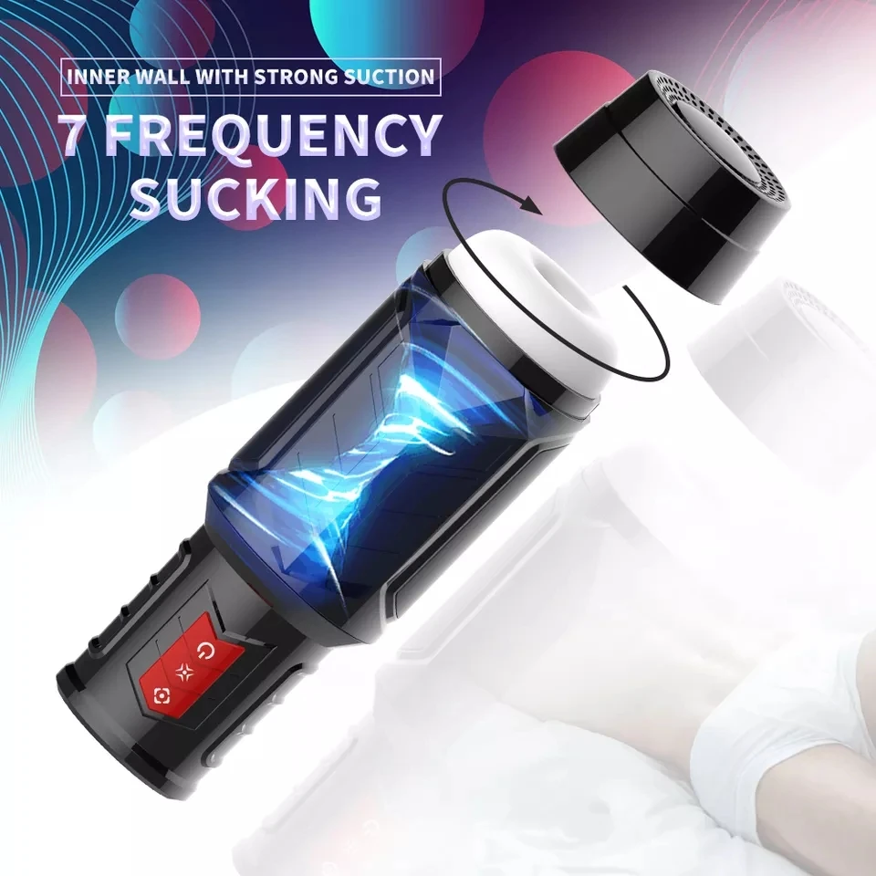 Masturbation Cup Electric Sex Toy Artificial Vagina Female Sexy Moans Massager Male Masturbation