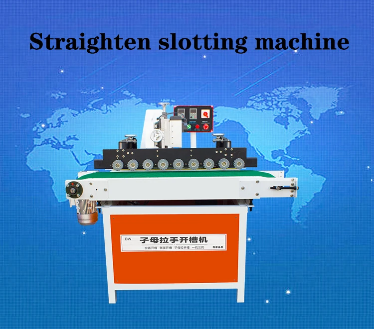 Woodworking Machine Automatic Wood Door Frame Surface Groove Slotting ...