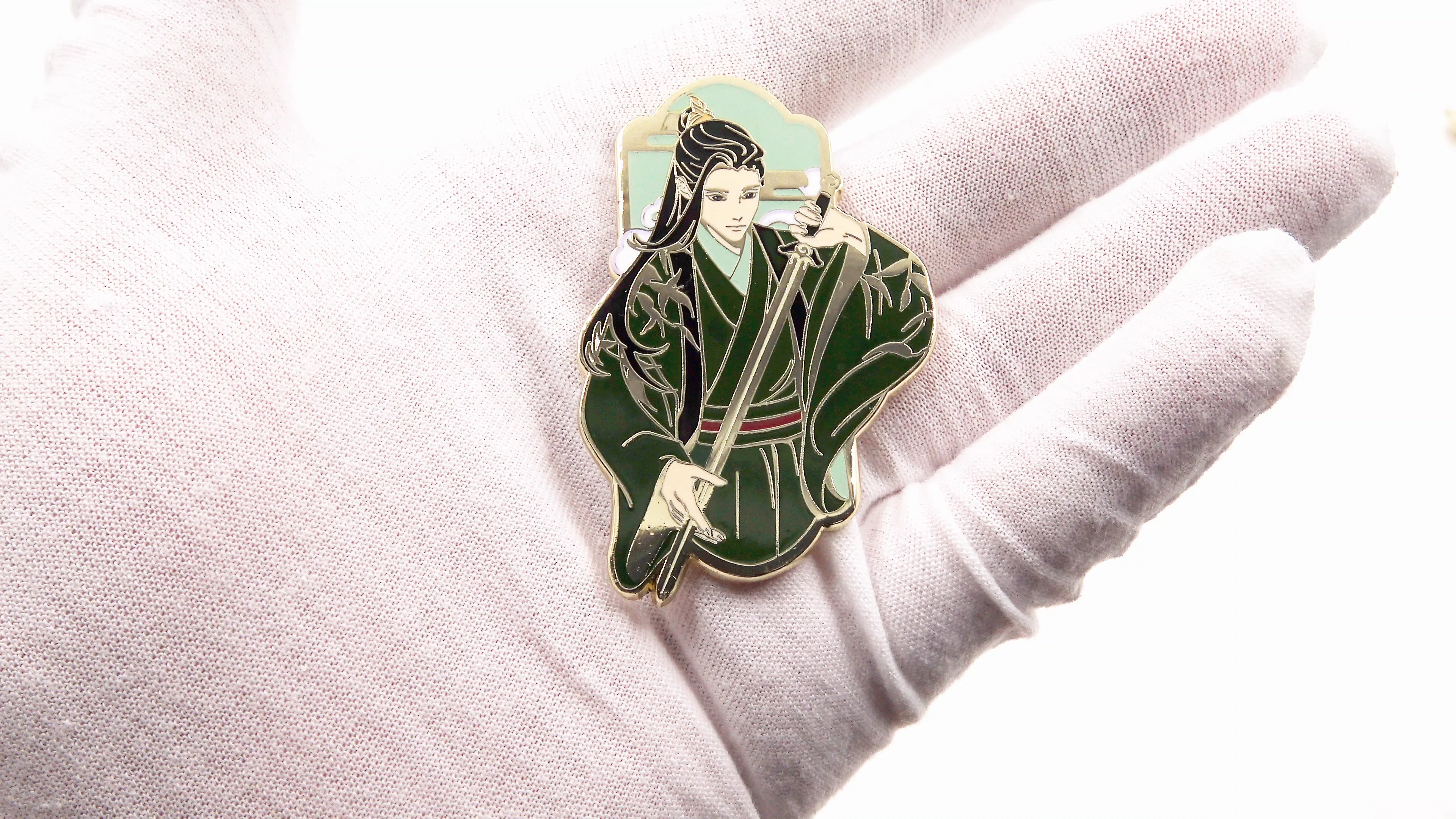 Cute Kawaii Japanese Anime Custom Metal Translucent Hard Enamel Shirt ...