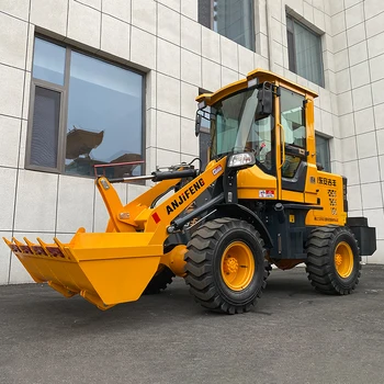 Ce Certificate Diesel Mini Wheel Loader Compact Farm Loader - Buy ...