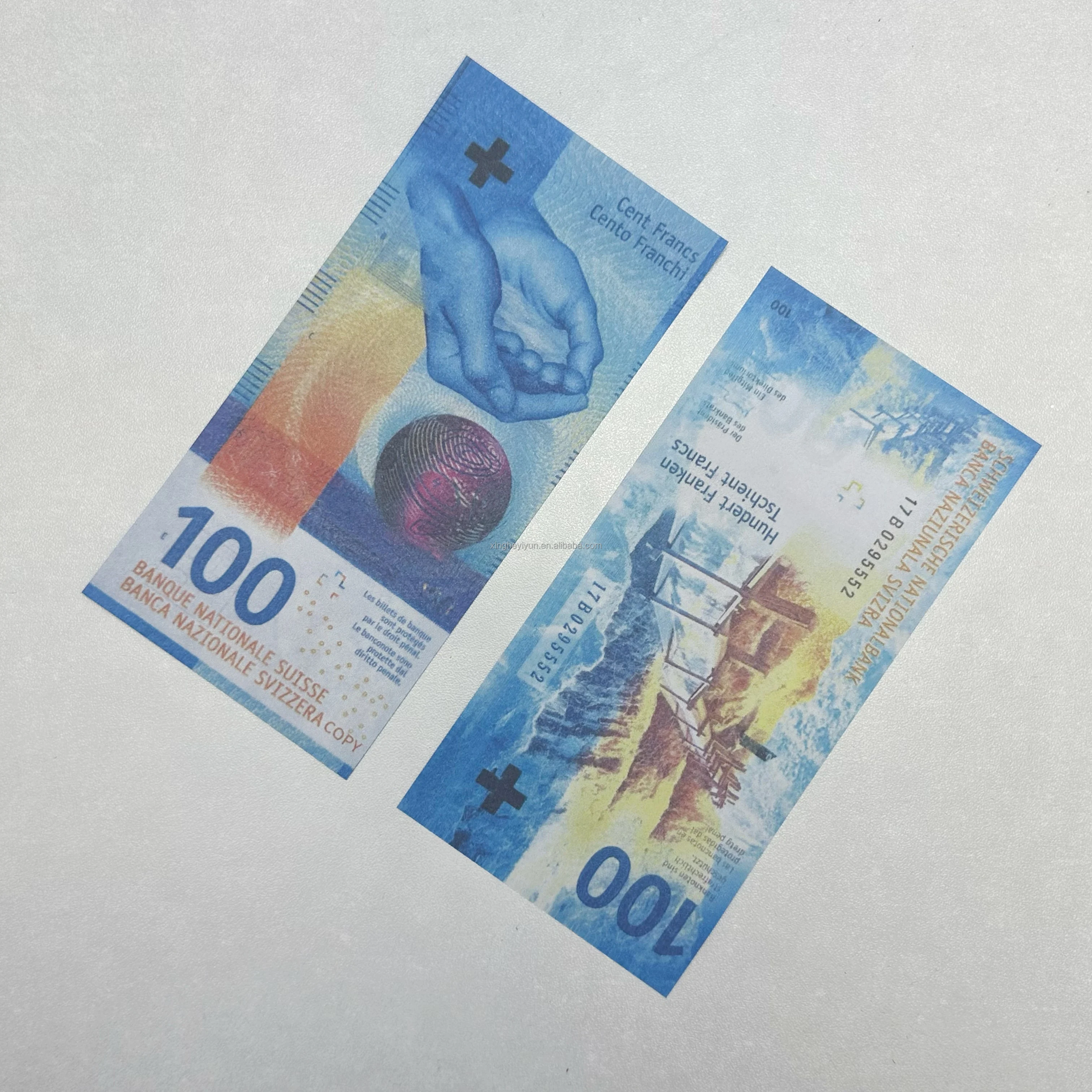 Movie Prop Money Swiss Francs CHF for Party Decoration Video Movie ...