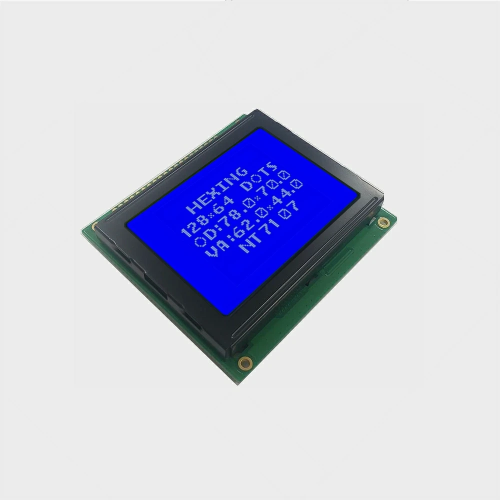 Monokrom 128x64 Desain Grafis 12864 Kisi Monokromatik Mikro Layar Lcd ...