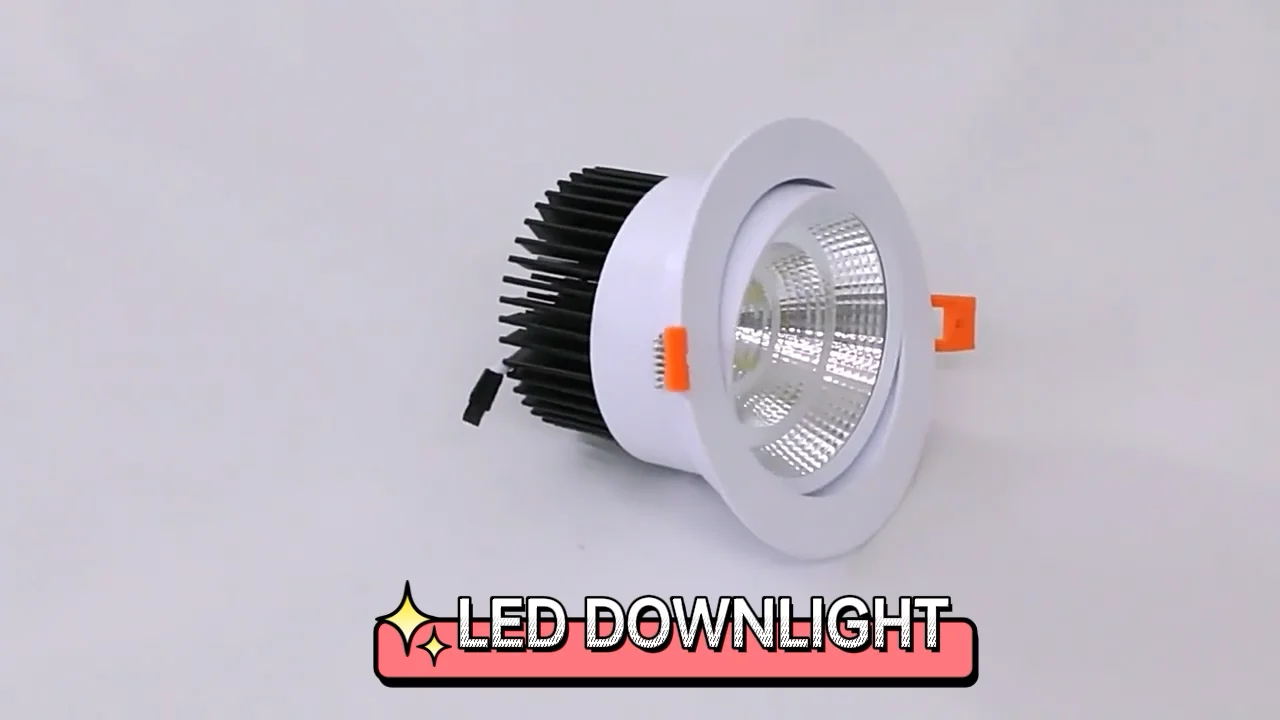 Ceiling Light Aluminum Embedded Led Downlight Factory Price 2700k 4000k ...