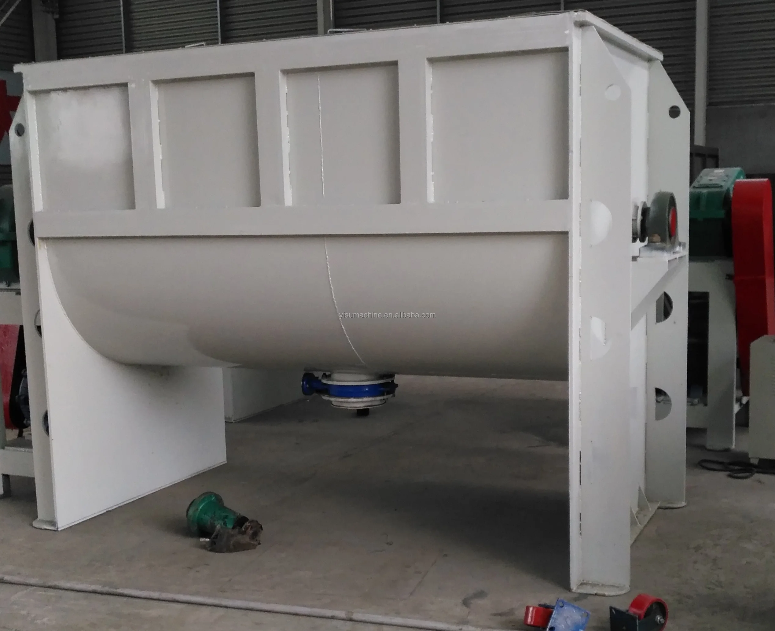 11 Cubic Foot Ribbon Blender Stainless Steel Mixer 2 Ton Ribbon Feed ...