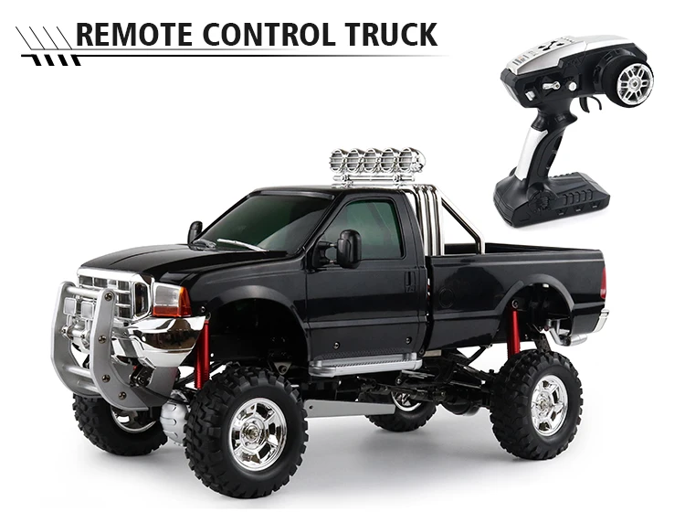 Electric Remote Control Pickup Truck - 1:10 Scale Crawler