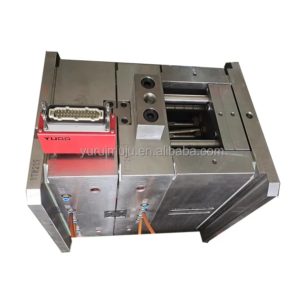 Hot Runner Injection Mold And Nylon Plastic Secondary Molding Coated ...