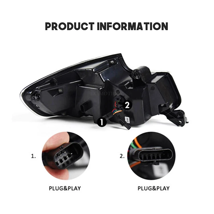 Hcmotionz Led Tail Lights F22 F23 F87 218 220i 230 2014-2022 Drl Car ...