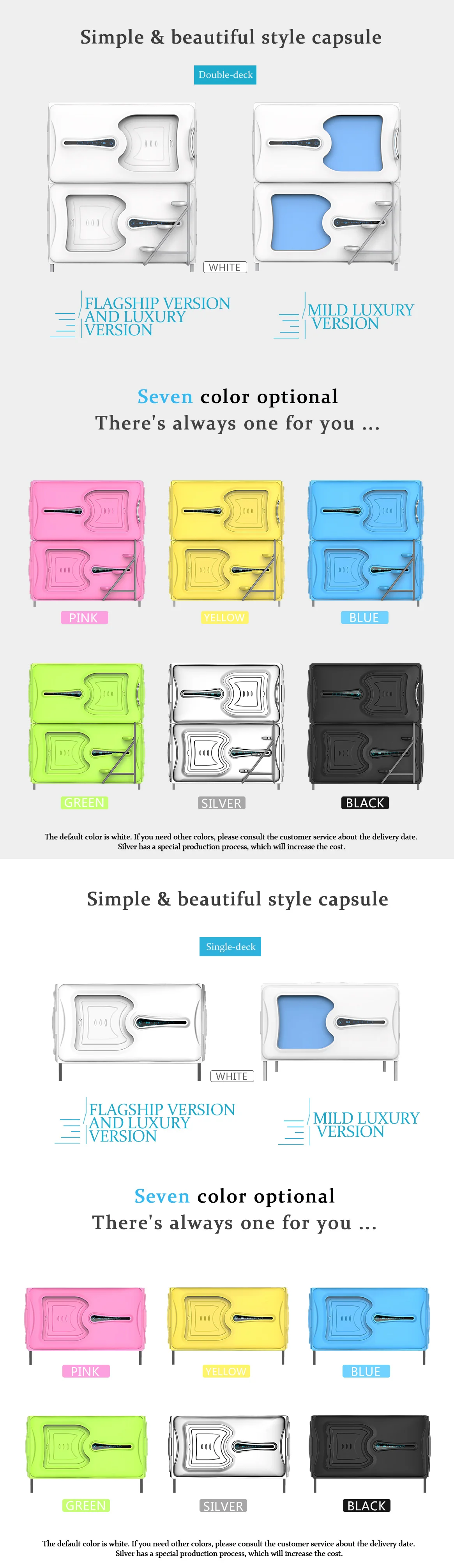 Space Capsule Bed Hostel - Efficient and Eco-friendly