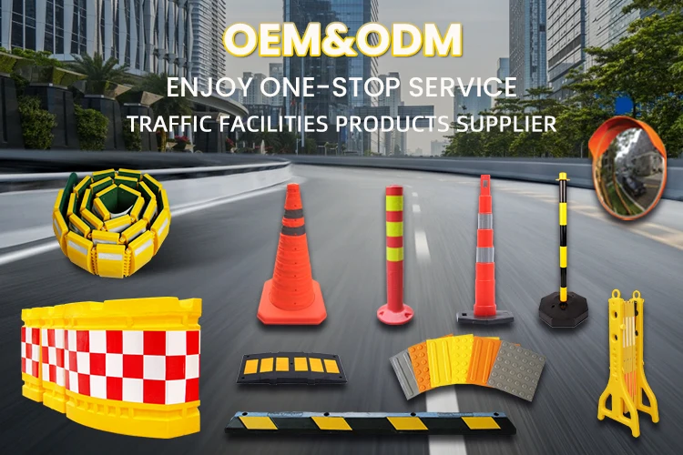 Rubber Road Hump Safety Speed Breaker in Black & Yellow Colour for High ...