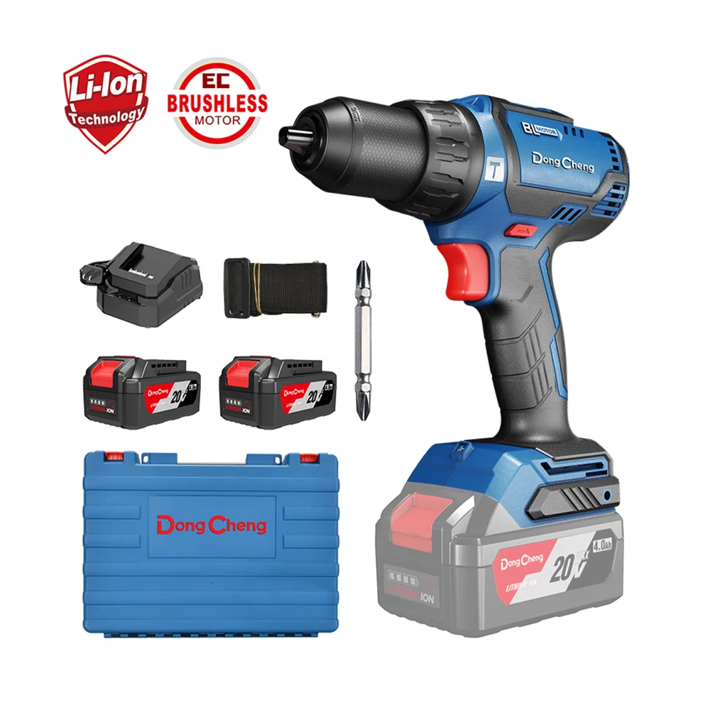 Dongcheng 20v Li-ion Battery Powered Impact Driver High Torque 60n.m ...