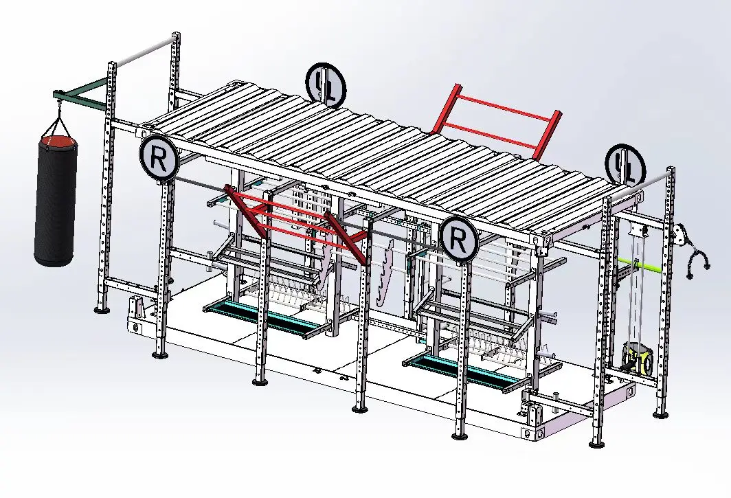 Multifunctional Modular Container Fitness Outdoor Fitness Club Outdoor ...