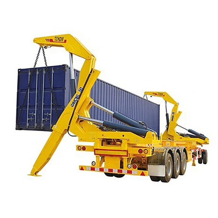 Truck Cranes 37 Ton 40ft Lift Crane Container Side Lifter Side Self ...