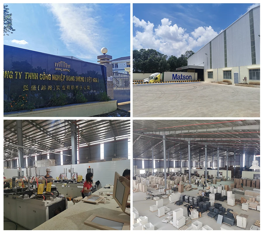 Popular Shaker Style Kitchen Pantry Cabinet Made In Vietnam Factory ...