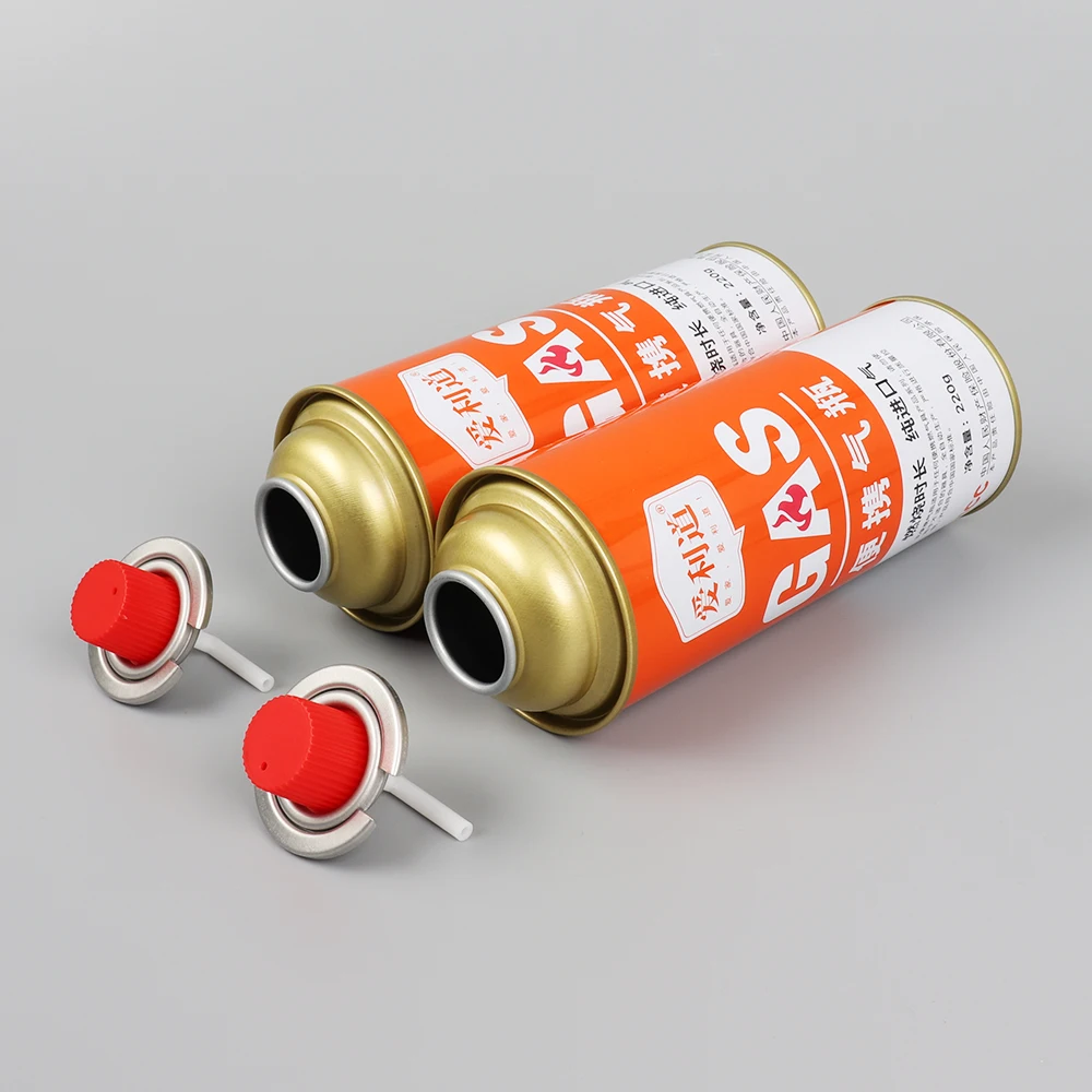 Liquefied Gas Small Can Portable Butane Gas Cylinder Outdoor Filling ...