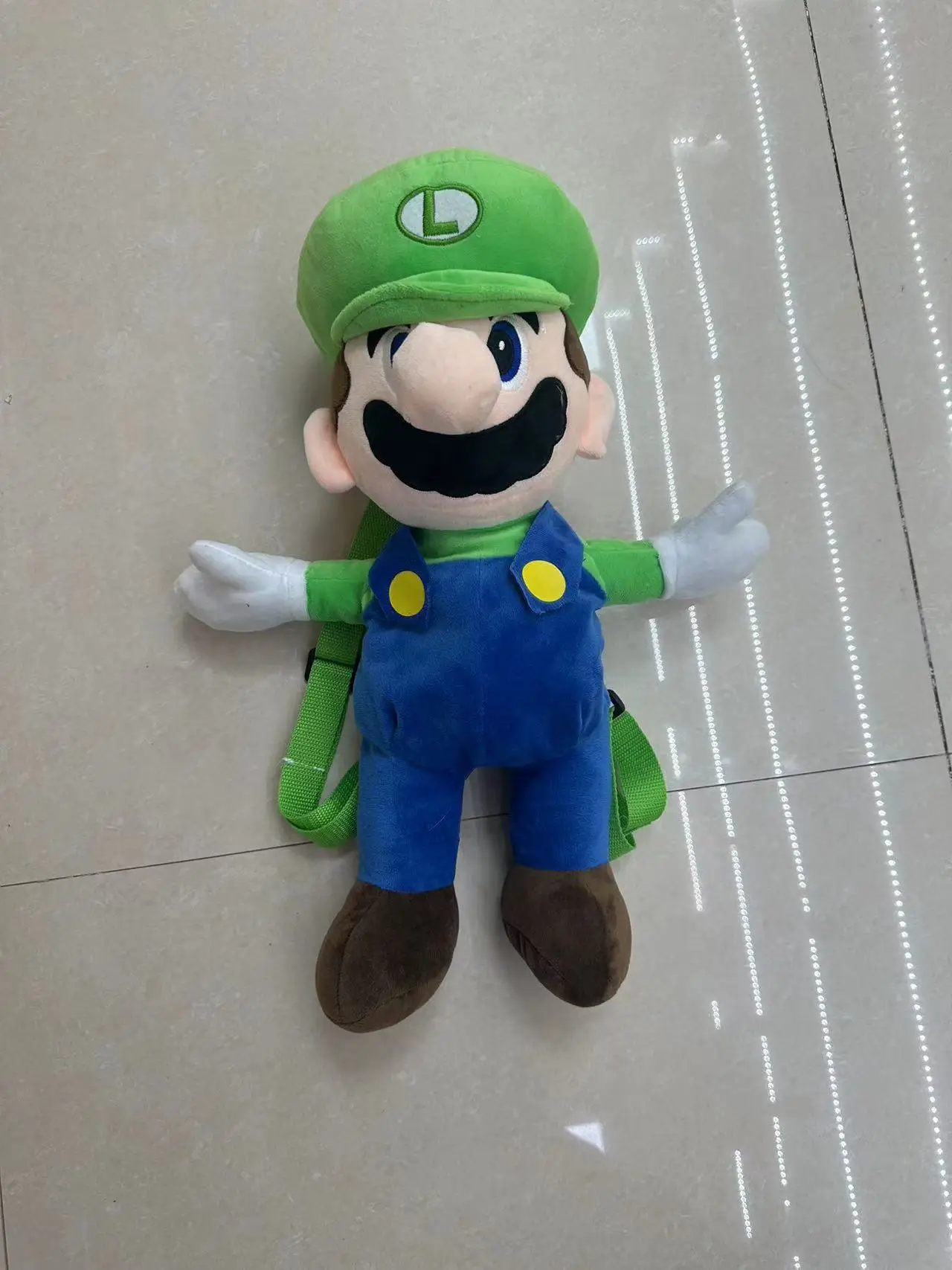 Hot Selling Animated Movie Super Mario Plush Backpack Kids Schoolbag ...