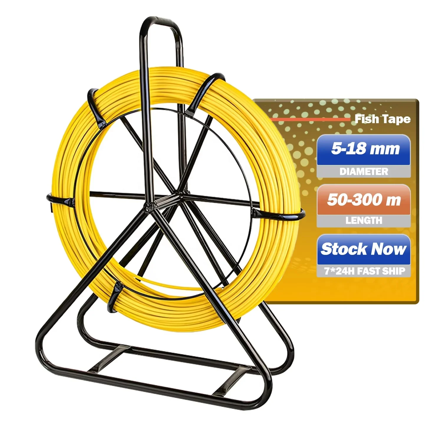 Fiberglass Electrical Cable Push Rod 11mm/12mm 200m Pulling Cable Tool ...