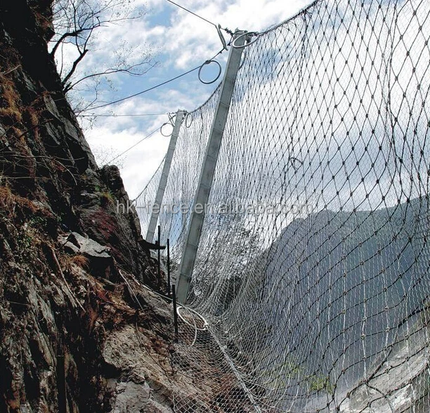 Sns Flexible Passive Slope Protection Rock Rope Mesh Safety Netting ...
