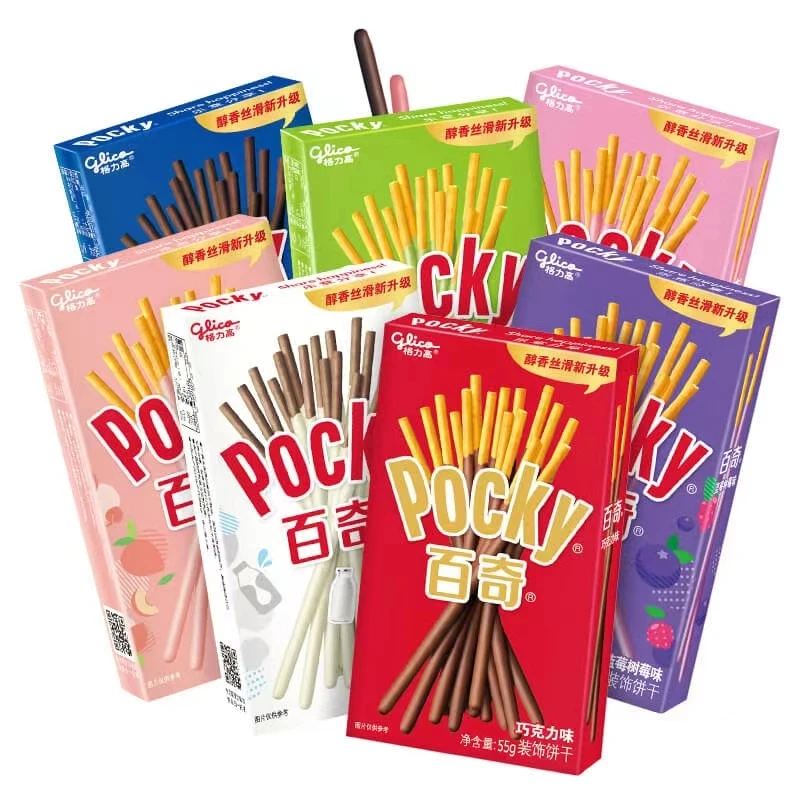 Wholesale Pocky Mixed Chocolate Chips Biscuits Baked Goods Exotic ...