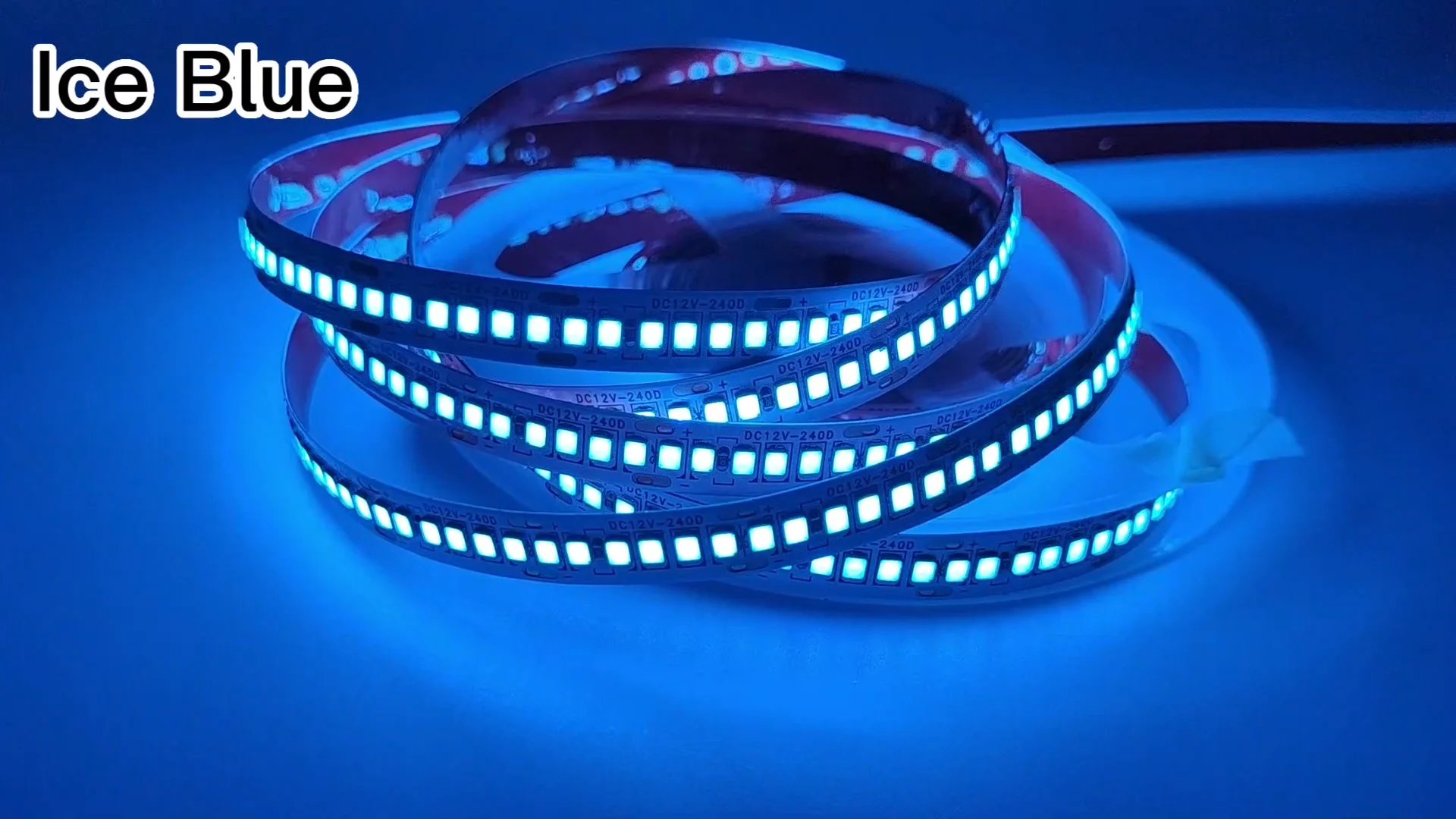 Smd 2835 240led 3000k 6000k 8000k Led Strip 10mm Tape Width Ip20/65/67 ...