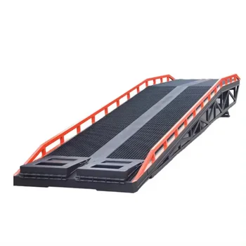 10 Ton Capacity Forklift Ramp Loading Platform Bridge For Container ...