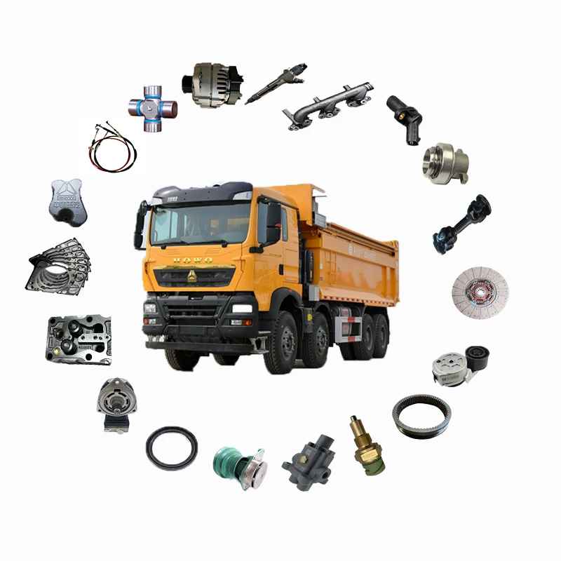 Sinotruk Howo Shacman Truck Spare Parts 371 375 Dump Truck Spare Parts ...