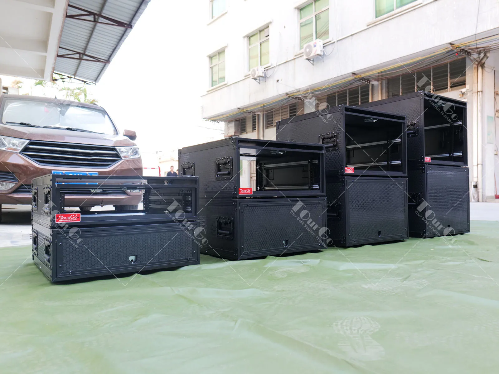 19inch 19" 2U 3U 4U 5U 6U 8U 10U Amplifier Slide Slam Lid Racks Pocket ...