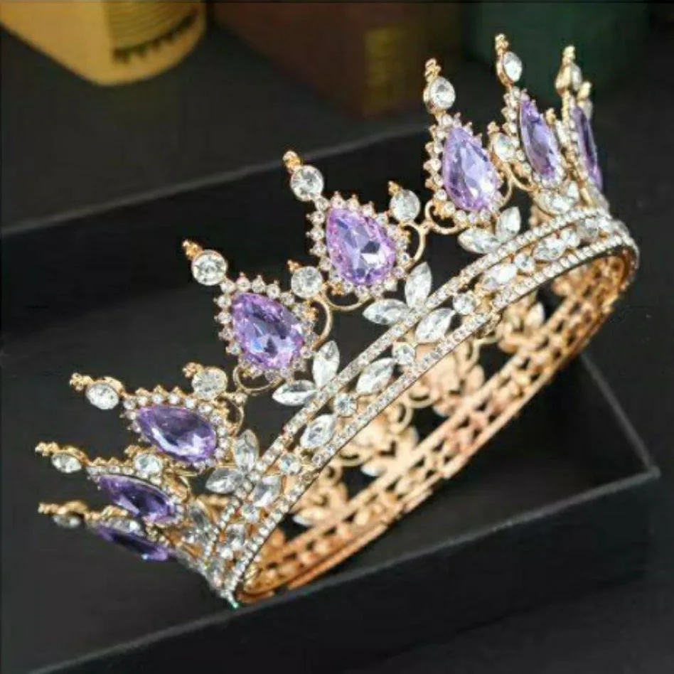 Wholesale Crowns and Copper Bridal Princess Crowns