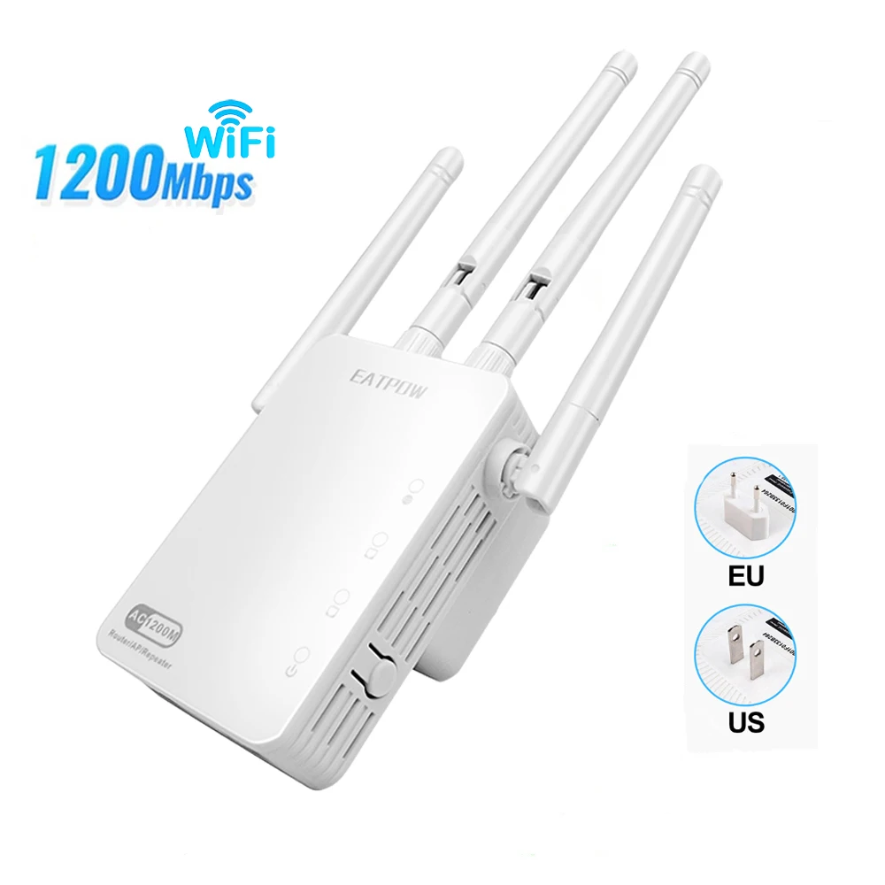 1200mbps Wifi Repeater - Dual Band Signal Extender