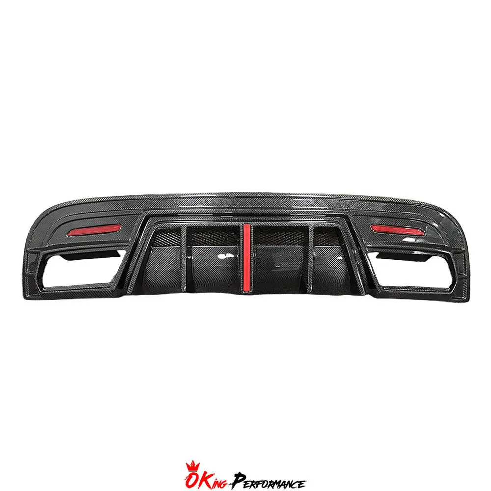 Carbon Fiber Rear Diffuser For Mercedes Benz Gla45 Amg X156 Gla Class ...