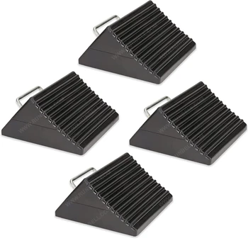 Heavy Duty Nylon Rubber Wheel Chocks - Rv Wheel Chock For Front And ...