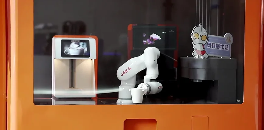 Coffee Robot Kiosk: Automated Robotic Arm Coffee Vending Machine with ...