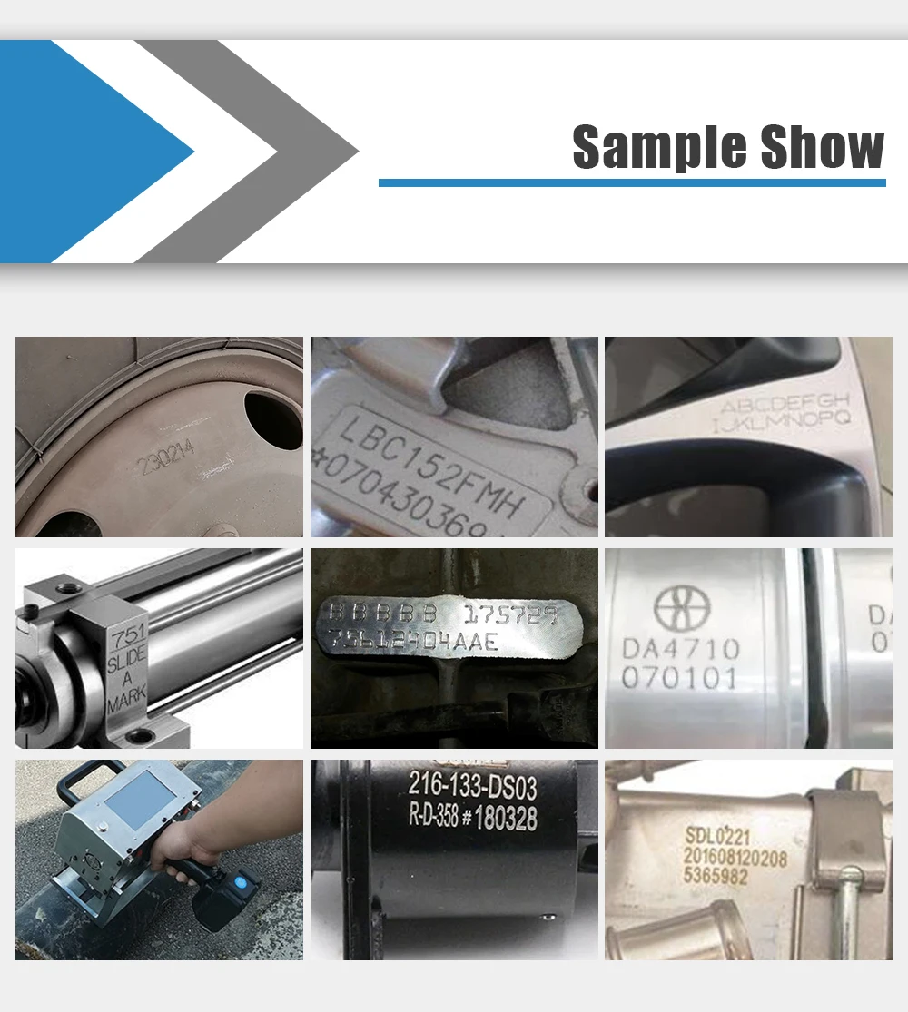 Portable Vin Number Marking Machine - Desktop Dot-peen