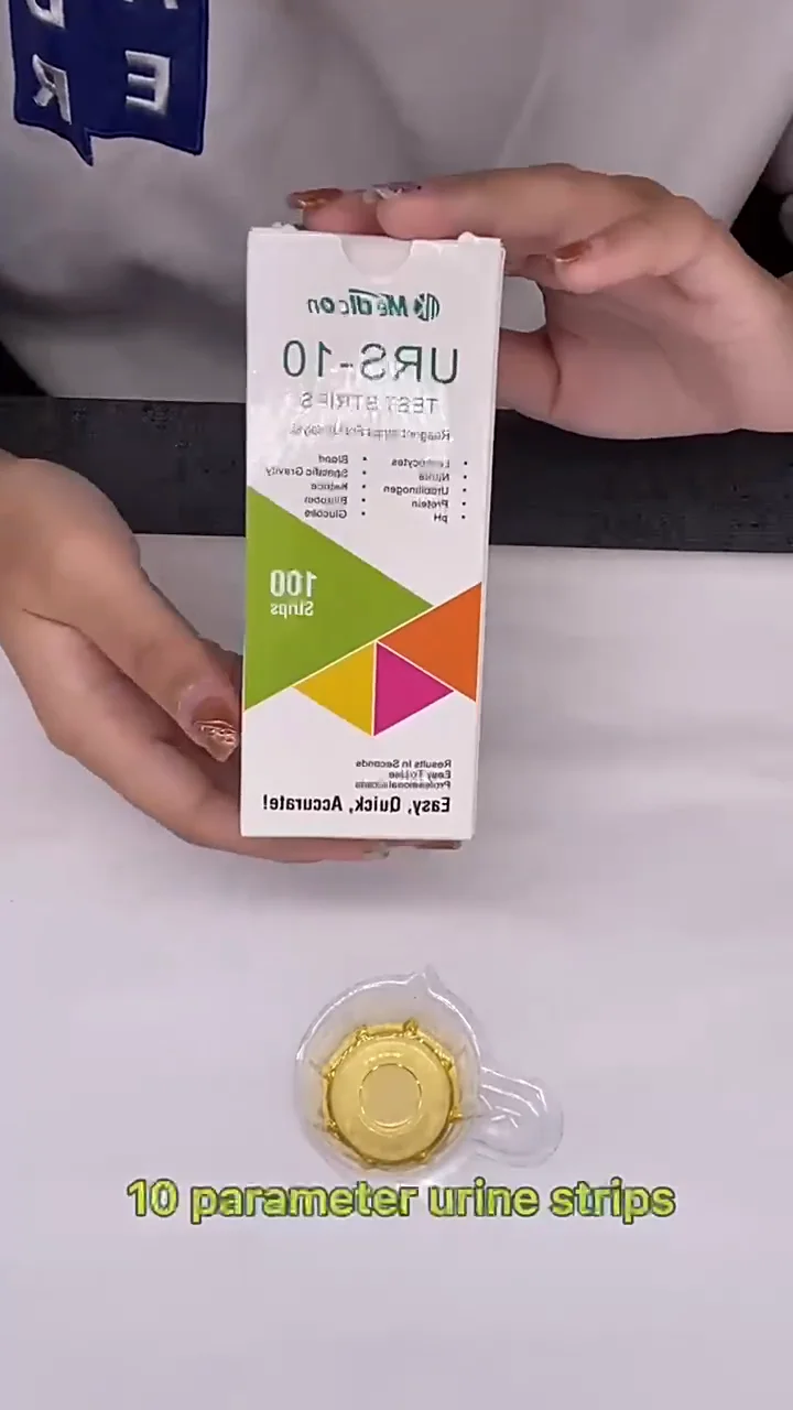 Medicon Urinalysis Strip 10 Parameters For Analysis Test 10 Parameter ...