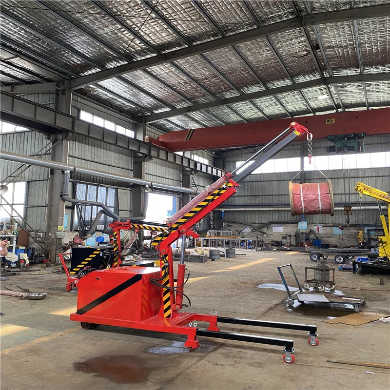 All Electric Single Man Workshop Crane Loading Capacity 1 Ton Counter ...