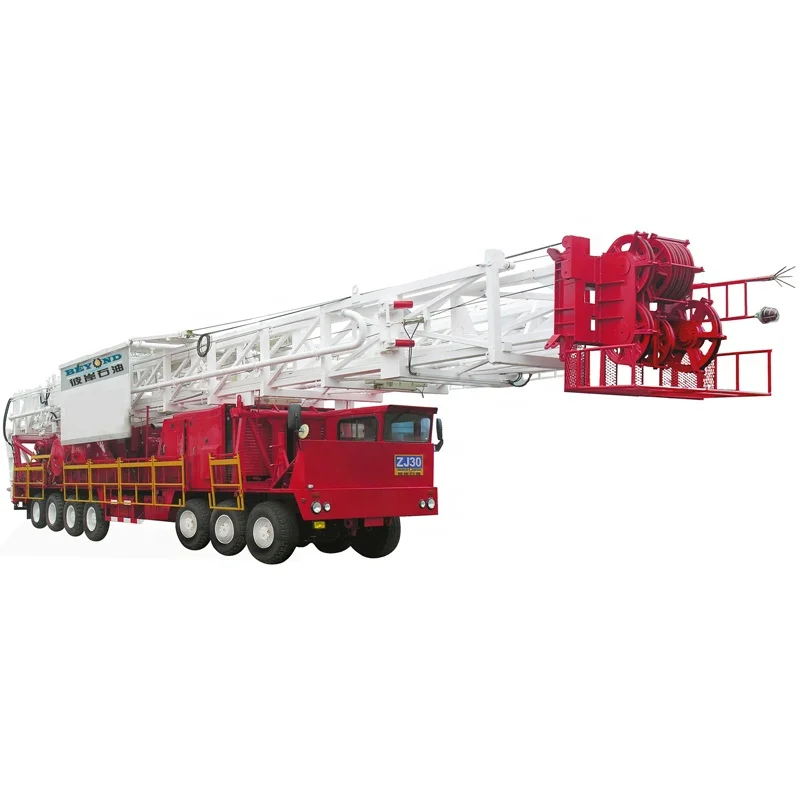 High Quality ZJ30 Skid Mounted Drilling Rig Machine for Oilfield ...