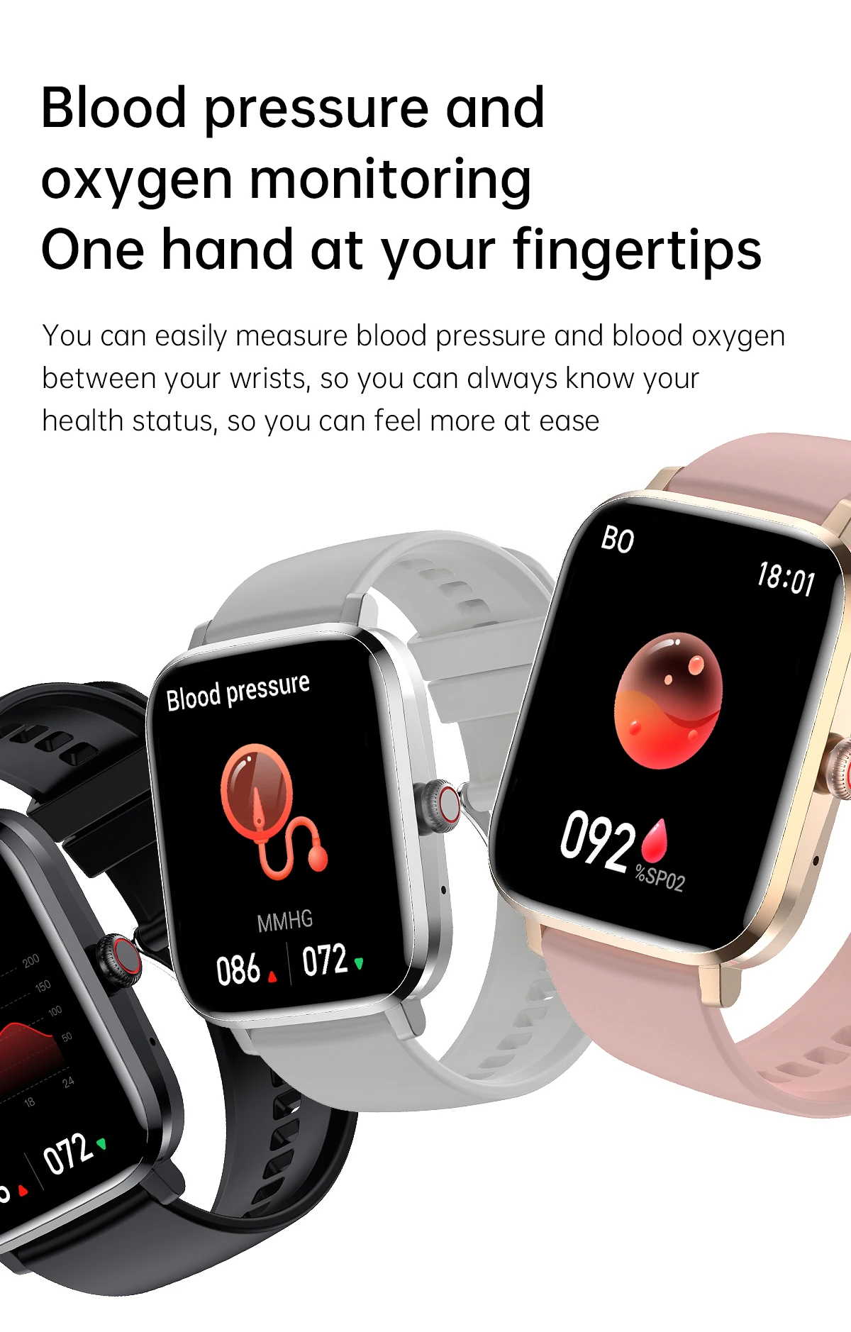 Maxtop 2023 New Arrivals Full Touch Ip68 Waterproof Sport Fitness ...