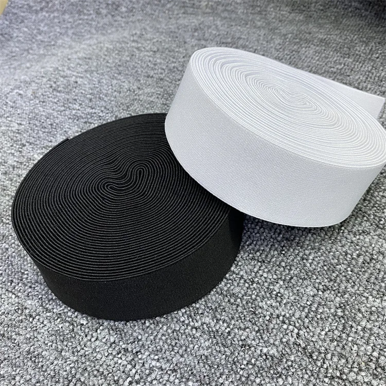 4cm White Black High Density Elastic Band for Waistband Elastic ...