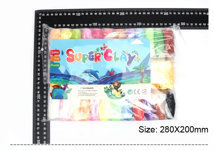 36 Colors High Quality Wholesale Popular Super Light Soft Clay Air Dry