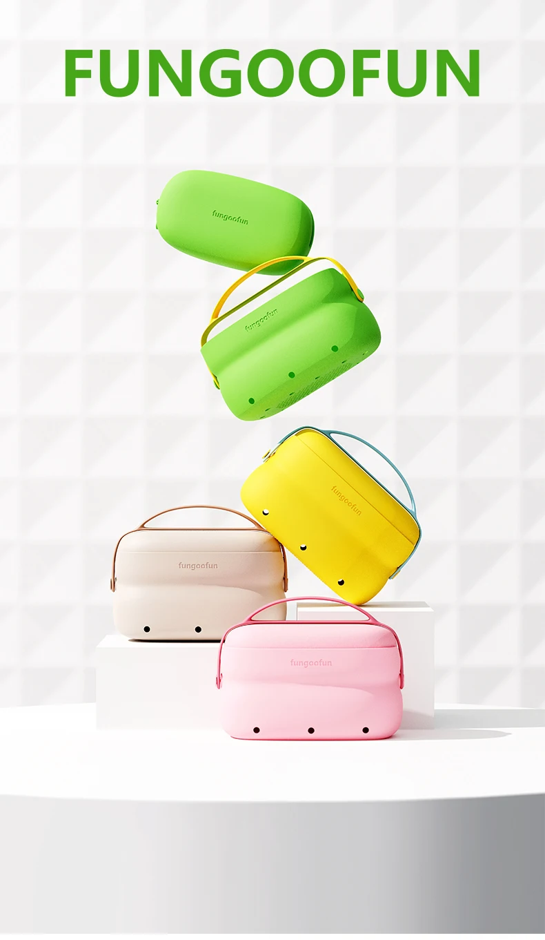 Fungoofun 2025 2-in-1 Toiletry Makeup Bag - Waterproof & Durable