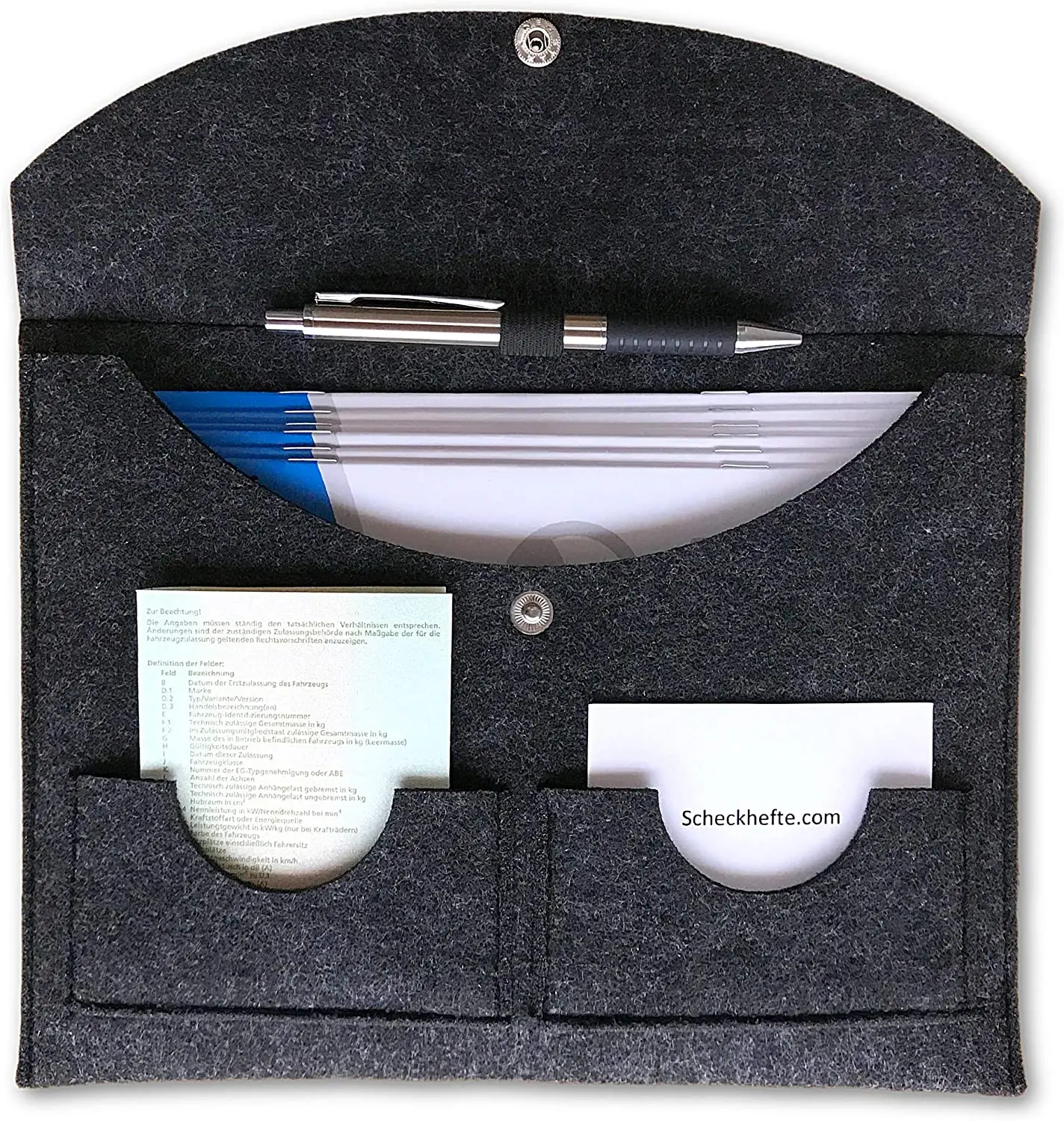 A4 Felt File Folder Felt Portfolio Case Envelope Felt Document Bag With ...