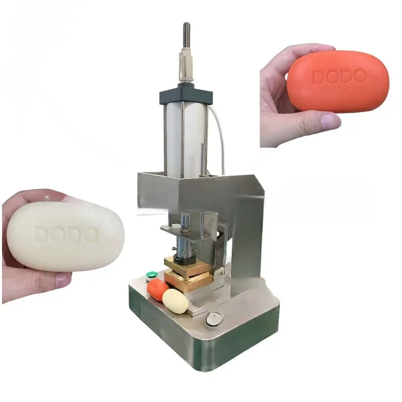Manual Hand Simple Pneumatic bar Solid Soap Making Machine and Cutting Soap Strip Machine ...