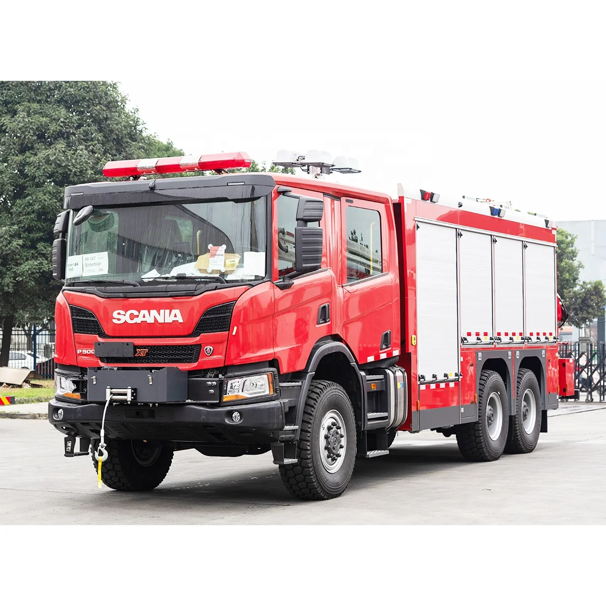 6x6 Heavy-duty Rescue Fire Fighting Truck Good Price Specialized ...