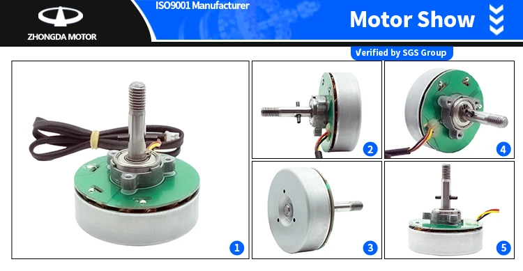 Replacement High Temperature Over Fan Motor Brushless Mute Cold Room ...