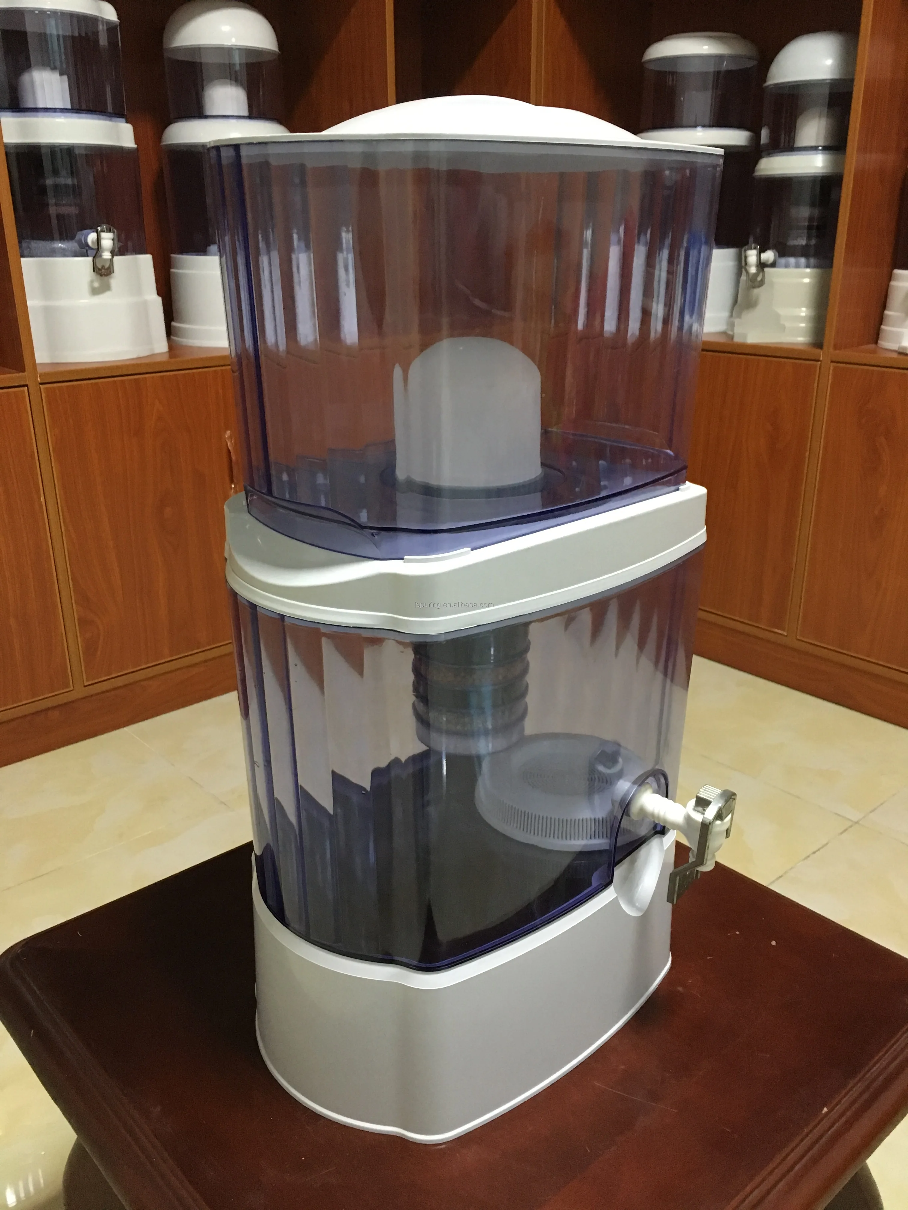 7 Stage Filter 24l Mineral Water Pot With Faucet - Buy Water Purifier ...